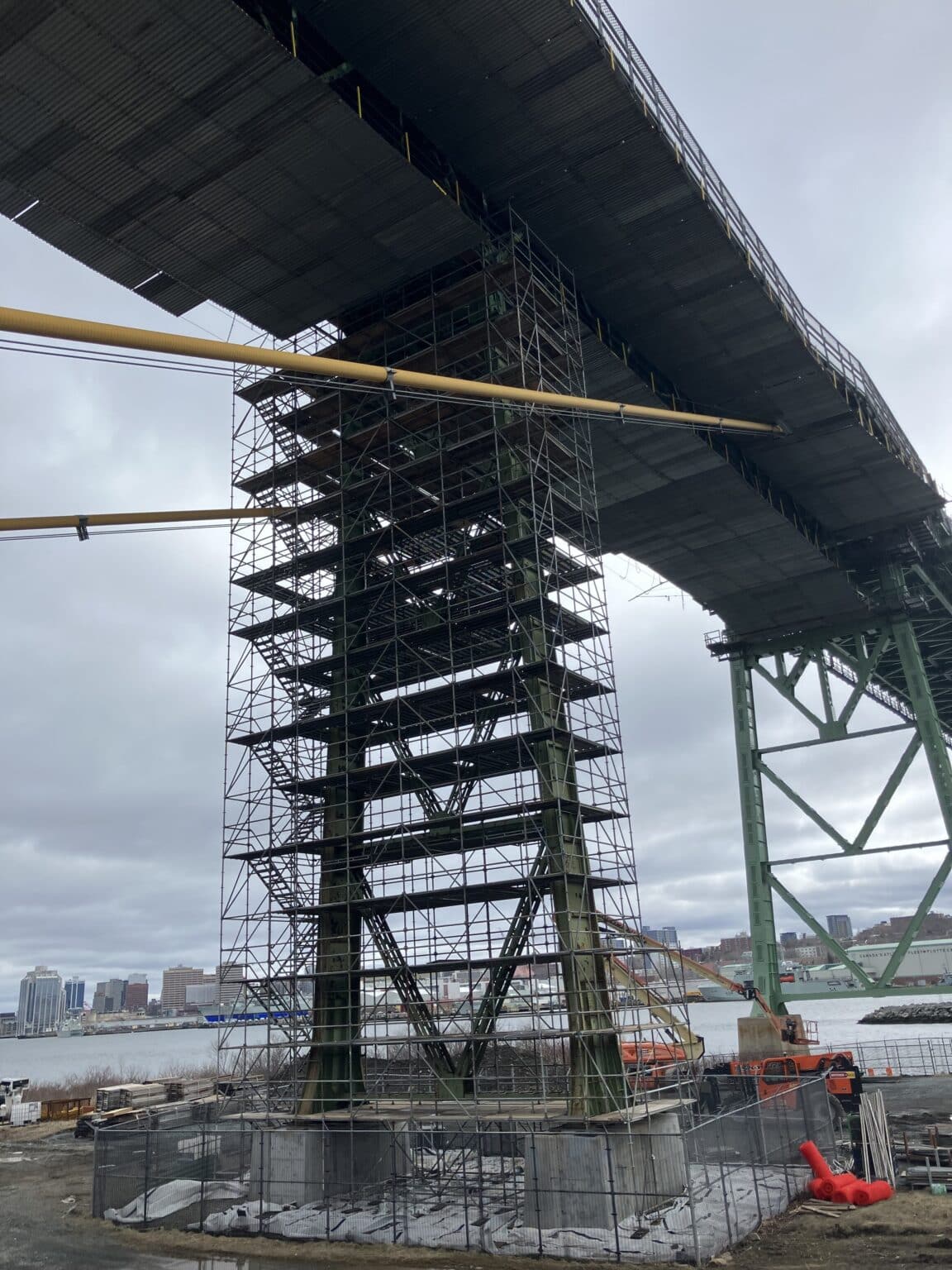 Halifax Harbour Bridges | Macdonald Bridge towers to undergo major ...