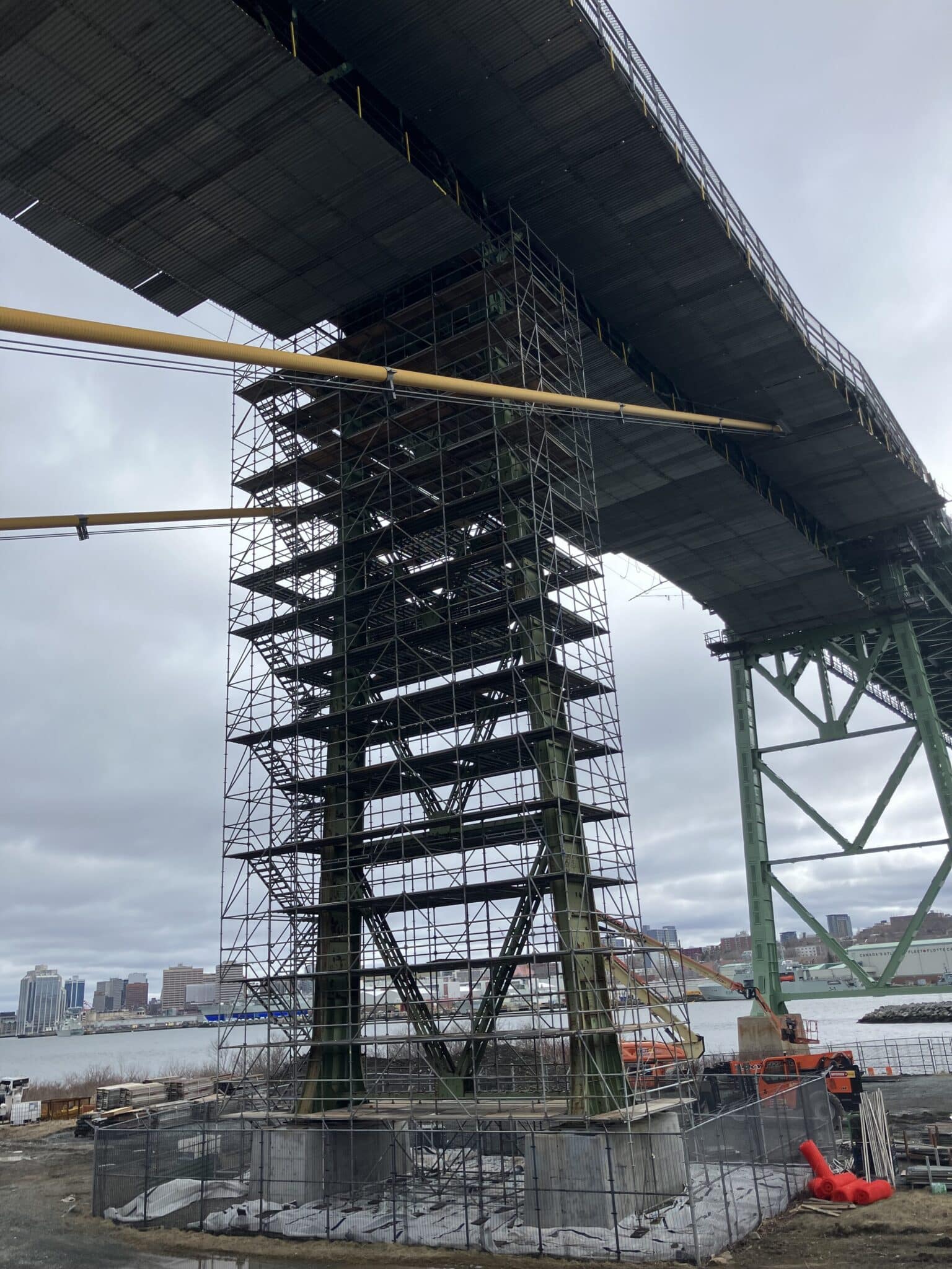 Halifax Harbour Bridges | Macdonald Bridge towers to undergo major ...